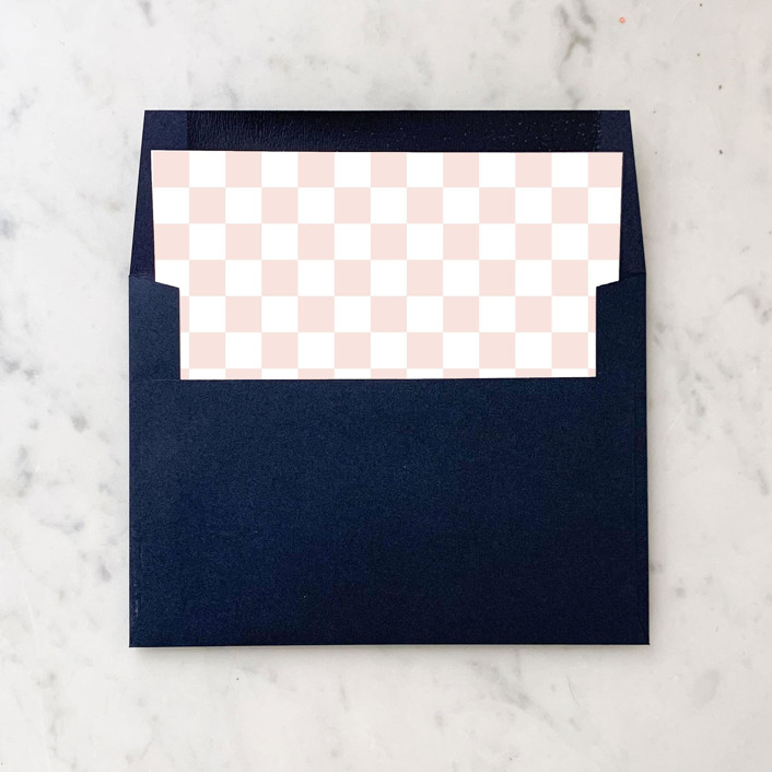 A7 Envelope Liners Pink Checkerboard Square Flap (set of 10) Envelope ...