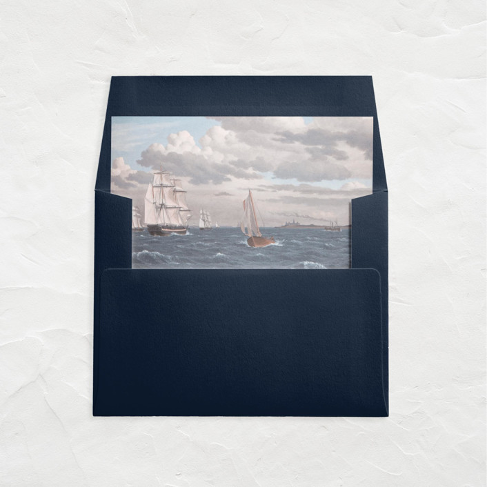 A7 Envelope Liners Square Flap // Sailing Day (Set of 25) Envelope ...