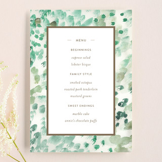 Painted Menus by Sara Hicks Malone | Minted