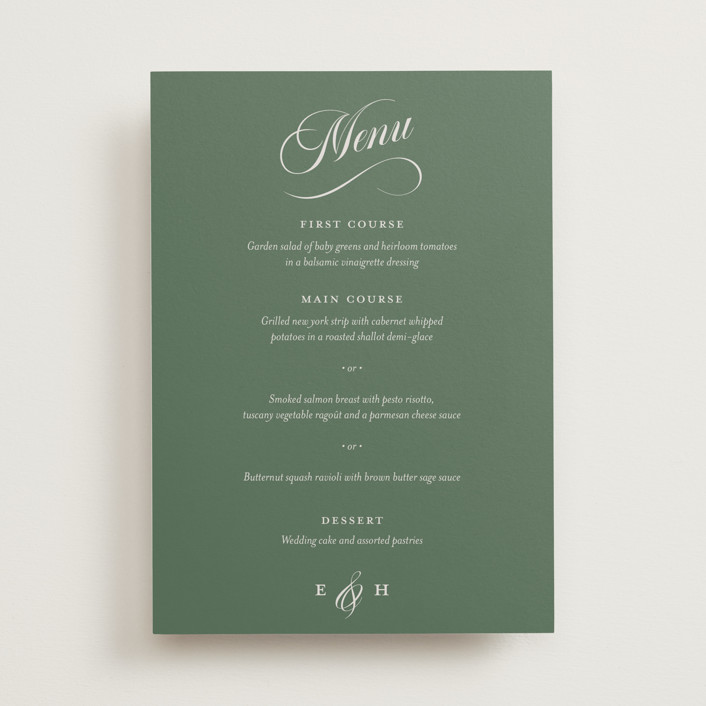 Enchanted Menus by Alston Wise | Minted