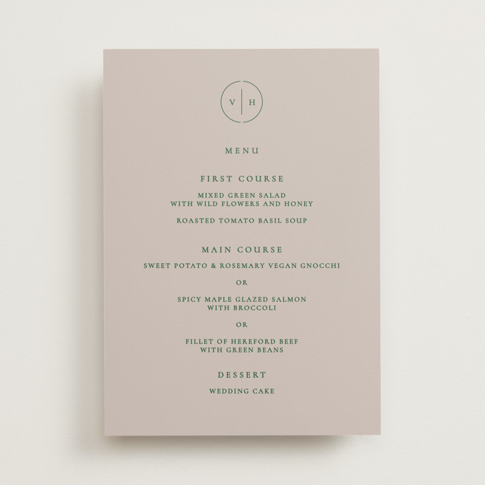 wellness Menus by Sumak Studio | Minted