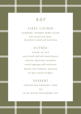 New England Menus by Megan Davis | Minted