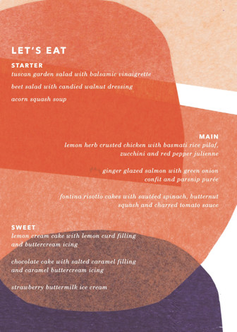 tissue texture Menus by Carrie Moradi | Minted