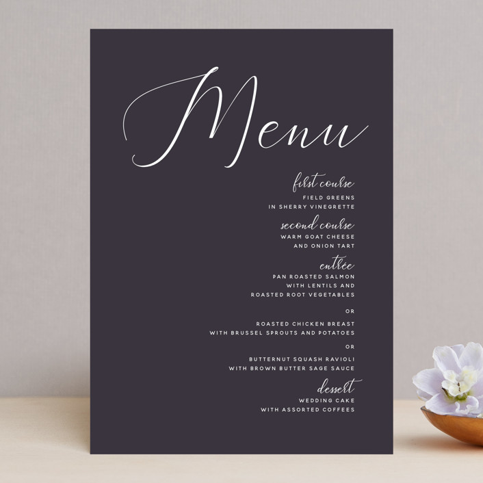 Right Side Menus by Susan Brown | Minted