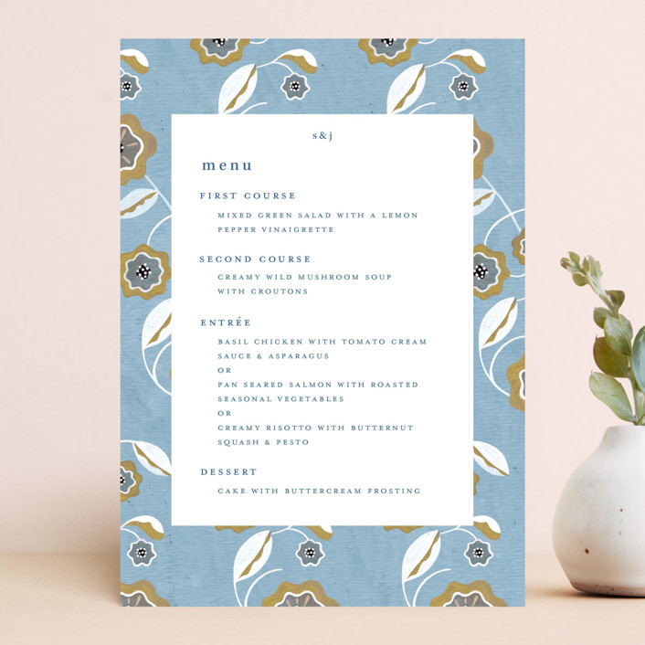 The Love Birds Menus by Morgan Ramberg | Minted