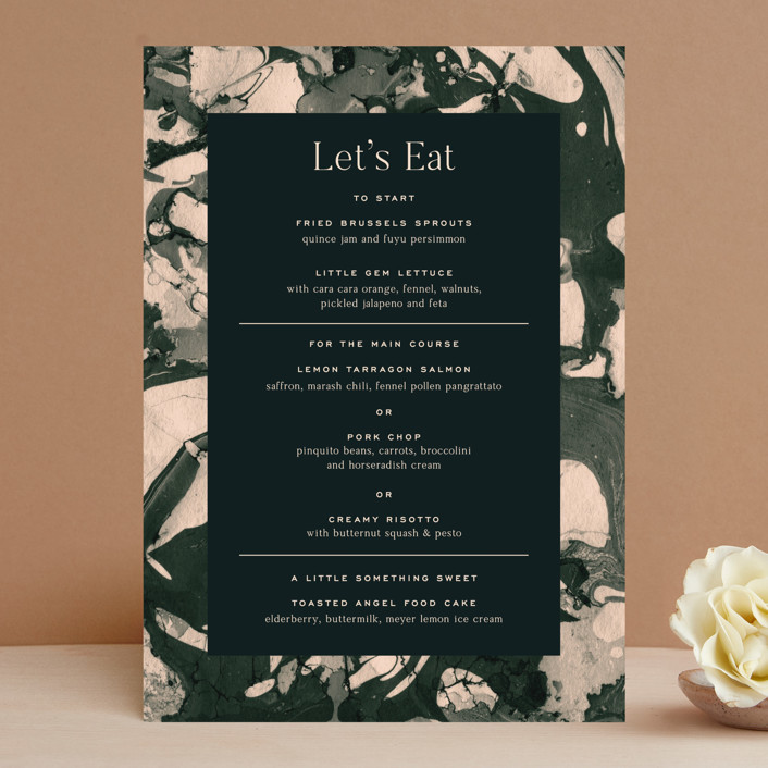 Chin-Chin Menus by Annie Clark | Minted