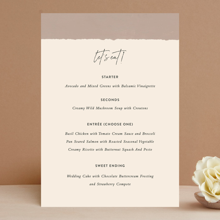 Eclipse Menus by Sara Hicks Malone | Minted