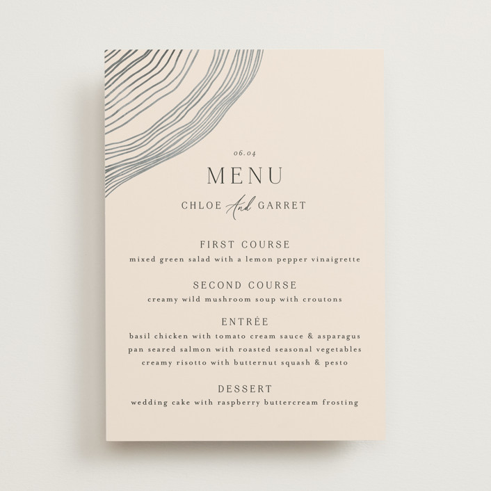 Rings Menus by Alethea and Ruth | Minted