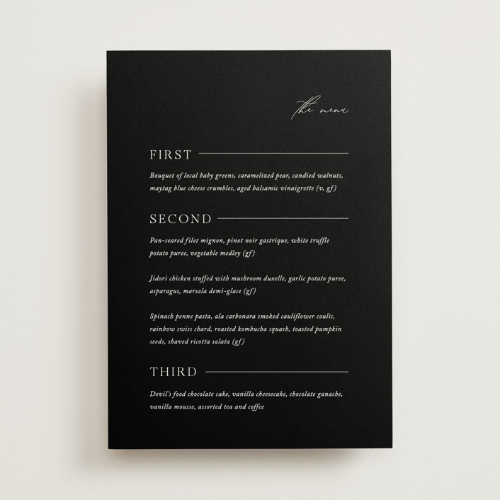 Storybook Menus by Jennifer Postorino | Minted
