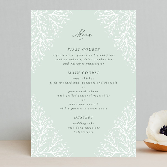 Fairy Forest Menus by Kristen Knechtel | Minted