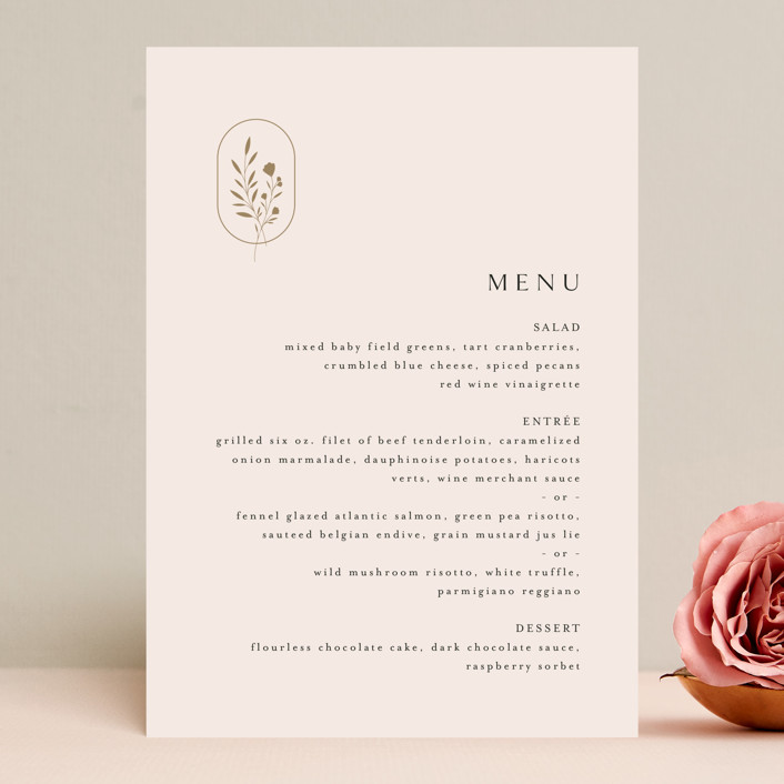Everlasting Menus by Jennifer Postorino | Minted