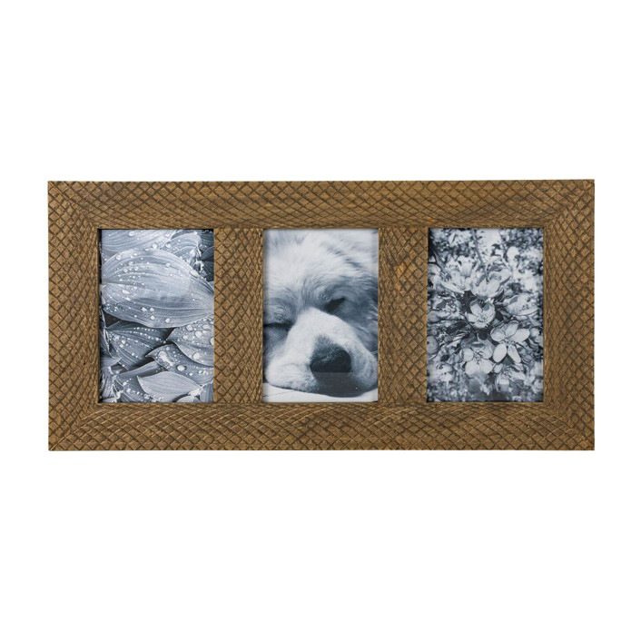 4X6 Grant Three Photo Frame Frames by Foreside Home and Garden | Minted