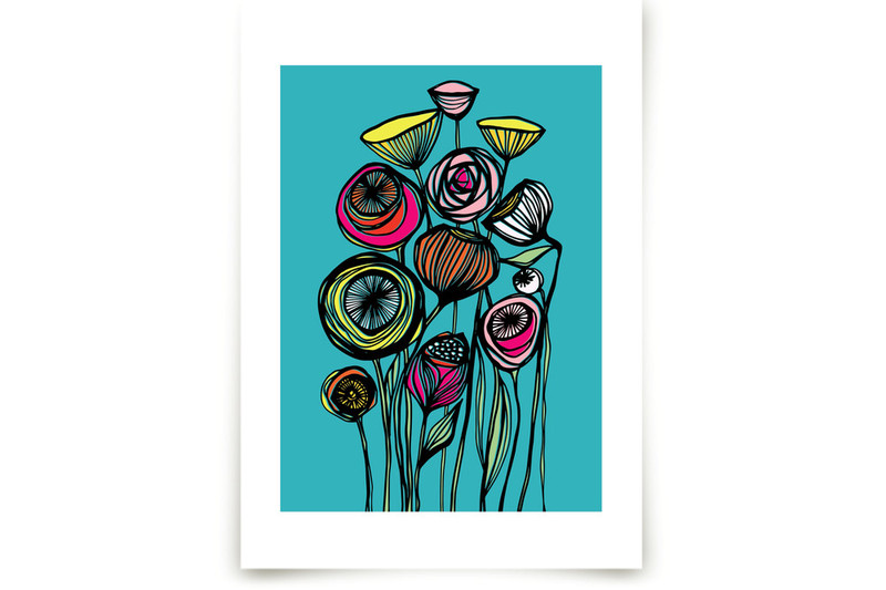 Alcanena Floral Fine Art Prints by Gill Eggleston | Minted