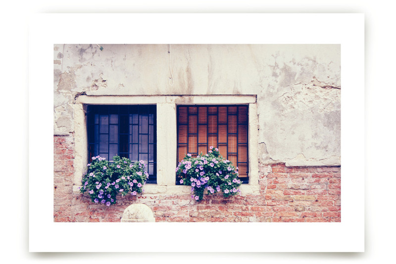 Venetian Windows Fine Art Prints by lulu and isabelle | Minted