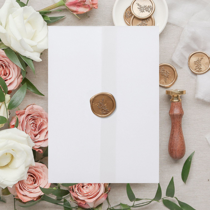 Vellum Jacket For 5 x 7 Invitations (set of 10) Invitation Jackets and ...