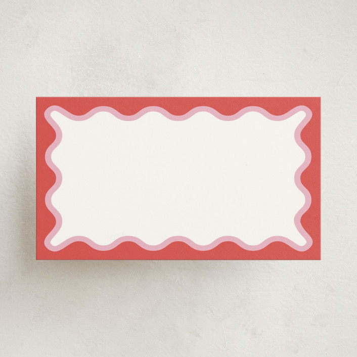 Wavy Frame Fun Mini Note Cards by Ro Pacifico | Minted