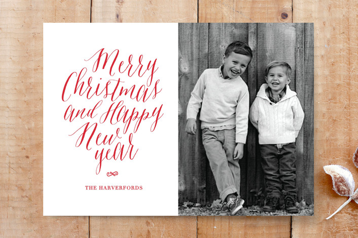 Timeless Calligraphy Custom Stationery by Kaydi Bishop | Minted