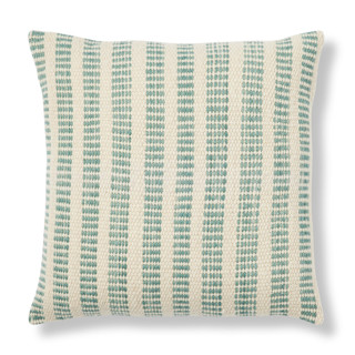 MOLLE Handwoven Pillow - Jade Throw Pillows by Sie... | Minted