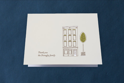 The City Moving Announcements Thank You Cards by S... | Minted