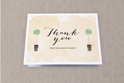 Welcoming Door Moving Announcements Thank You Card... | Minted