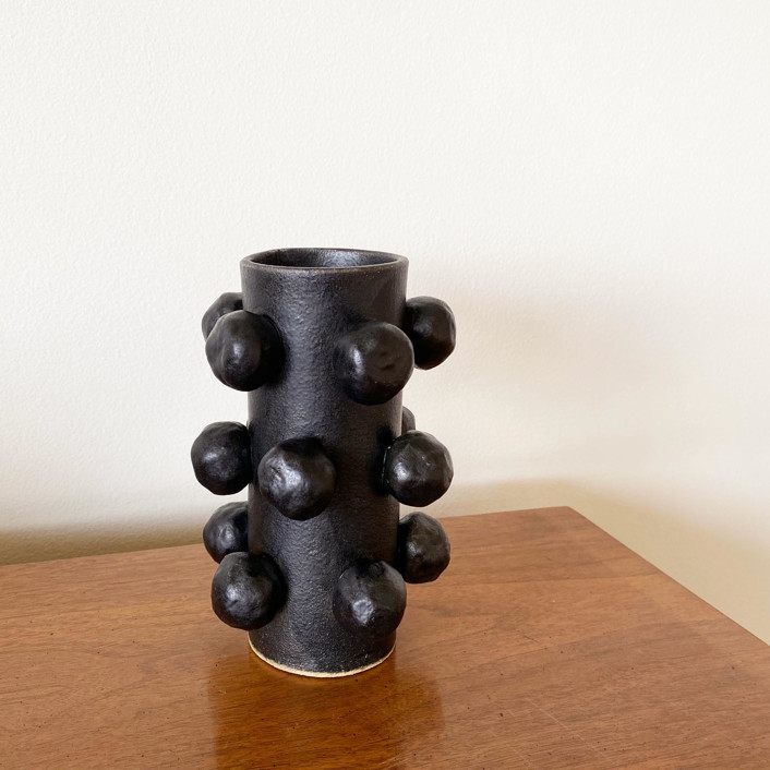 Bobble Vase - Black Vases by Sidney Field | Minted