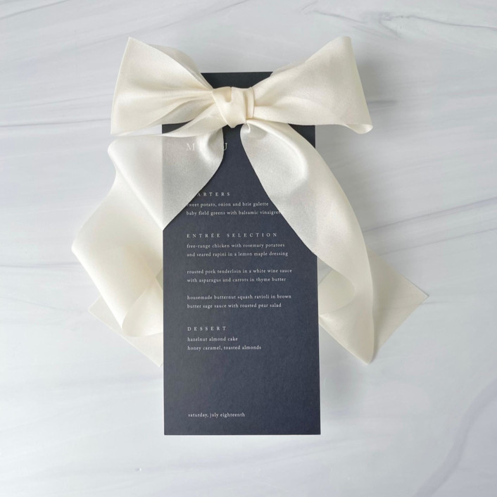 Wedding Silk Ribbon 2.25” x 5 yards - Creamy Ivory Ribbons by Honey ...