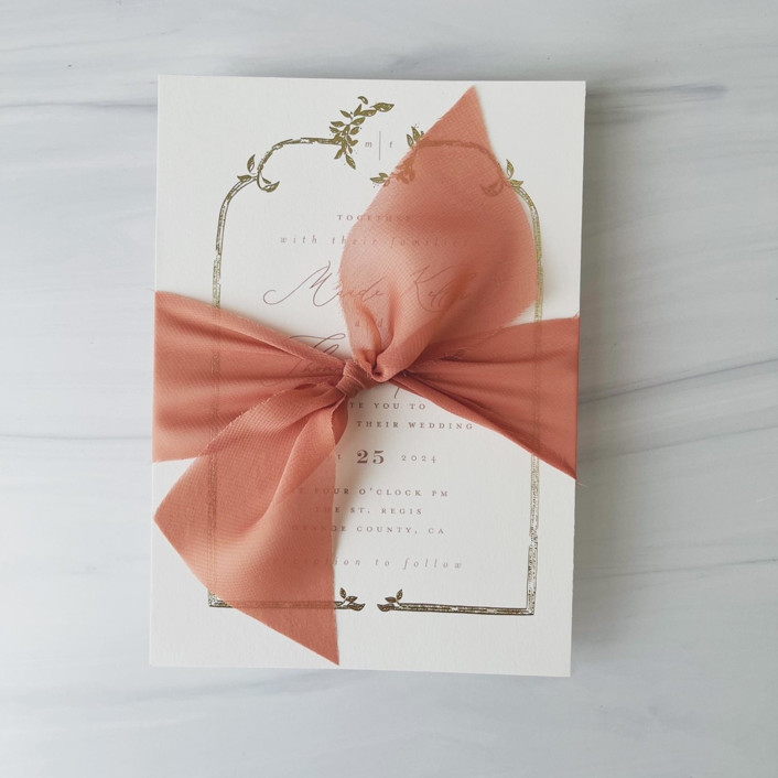 2" Signature Sheer Ribbon - Weathered Terra Cotta Ribbons by Honey ...