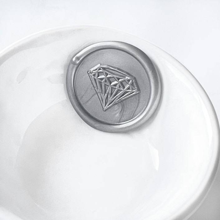 Diamond Wax Seals Pack of 10, Customizable Color Wax Seals by Abby Choi ...