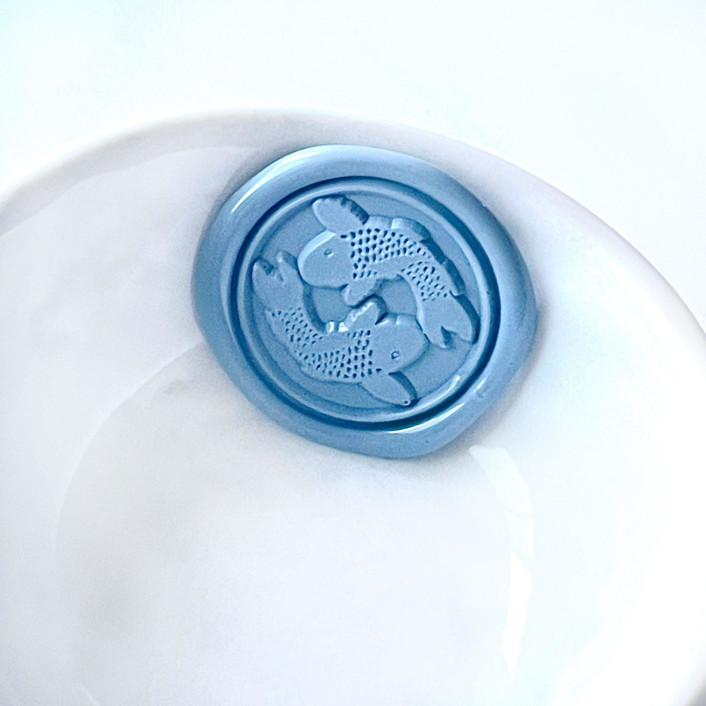 Koi Fish Wax Seal Pack of 10, Customizable Wax Seals by Abby Choi | Minted