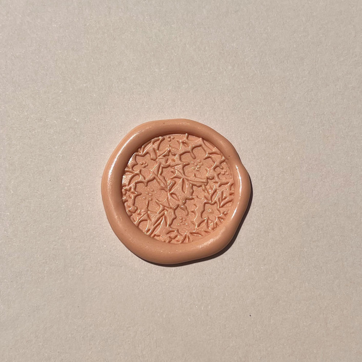 Pressed Flora Wax Seal Sticker - Pack of 10 Wax Seals by Eva Tadros ...