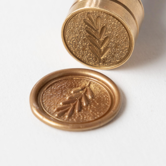 Self-adhesive Custom Botanical Wax Seals | Set of 10 Wax Seals by Self ...