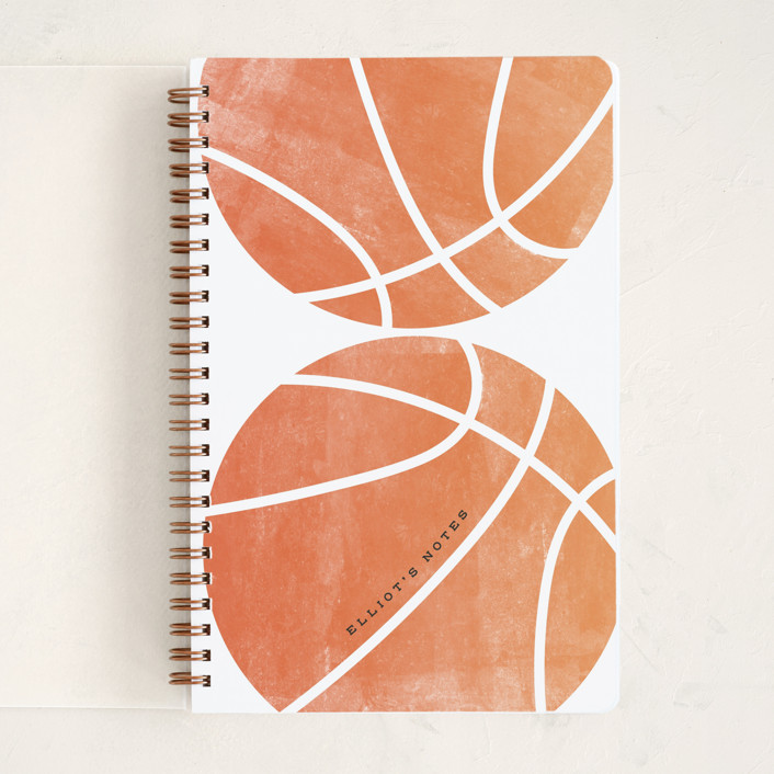 Basketball Journals and Planners by Corinne Malesic | Minted