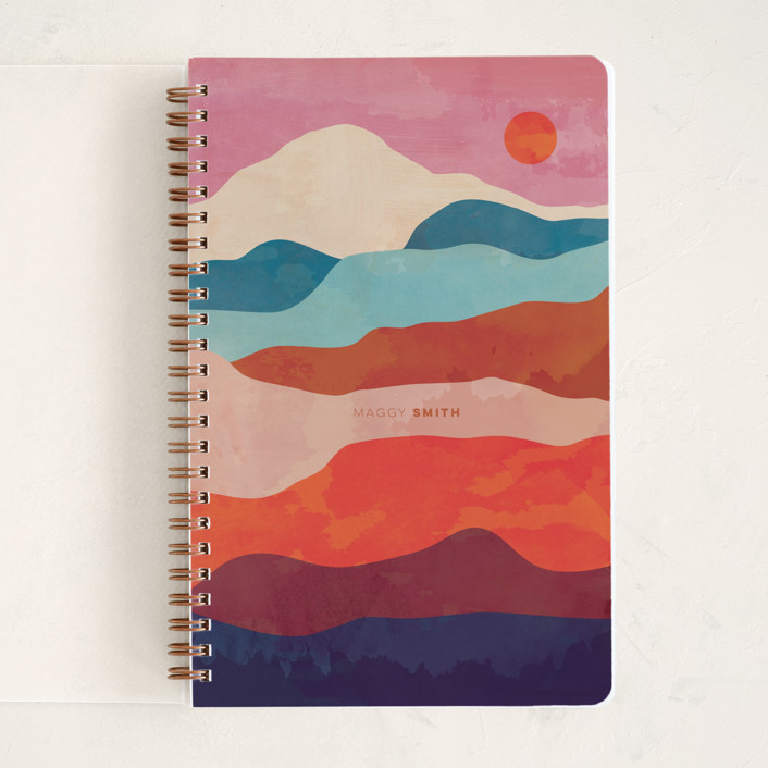 Pink Sky Journals and Planners by Mojca Dolinar | Minted