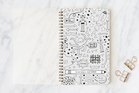 Etchy Sketchy Notebooks, Day Planners, or Address ... | Minted