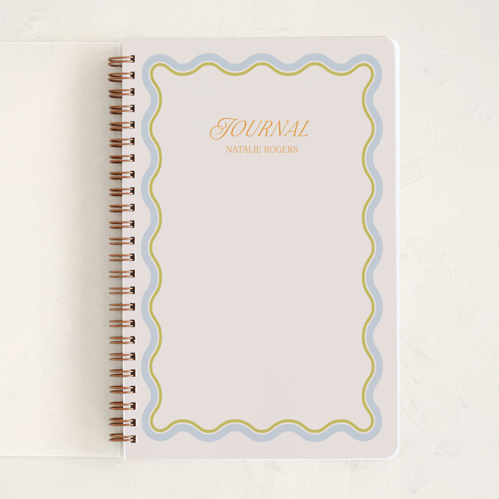 Squiggled Journals and Planners by Everett Paper Goods | Minted