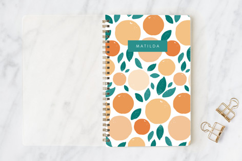 Sunny Citrus Notebooks, Day Planners, or Address B... | Minted