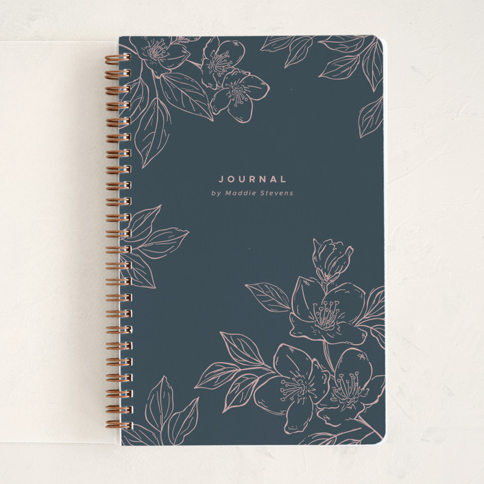 Sketched Florals Journals and Planners by Vera Lim | Minted