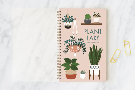 Plant lady Notebooks, Day Planners, or Address Boo... | Minted