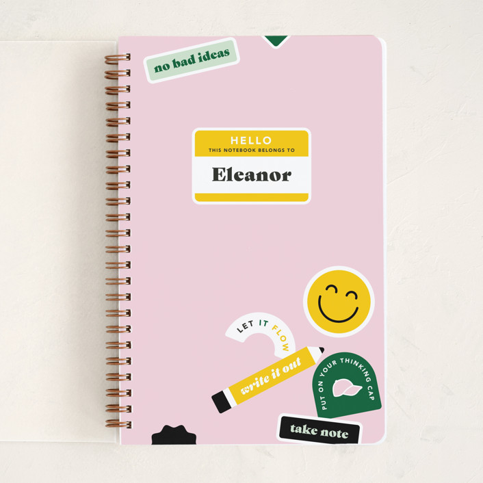 Sticker Pack Journals and Planners by Hilary Buchanan | Minted