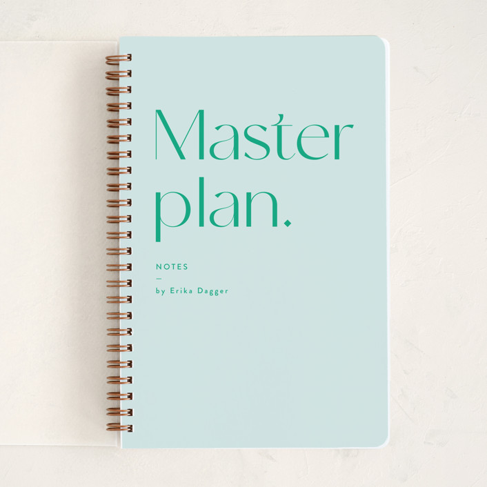 Master Plans Journals and Planners by Erika Firm | Minted