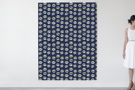 Kaboom Fabric by Itsy Belle Studio | Minted