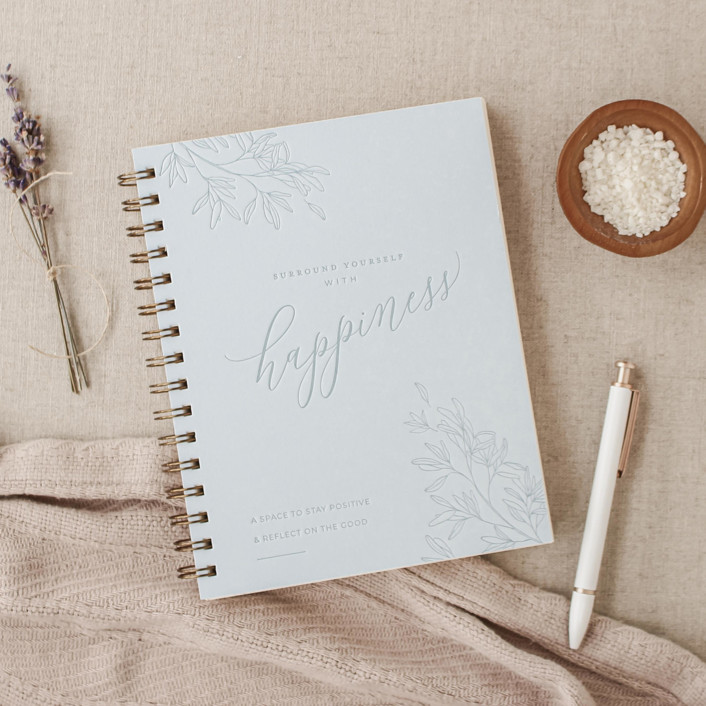 Surround Yourself with Happiness Journal Notebook by Jen Simpson | Minted