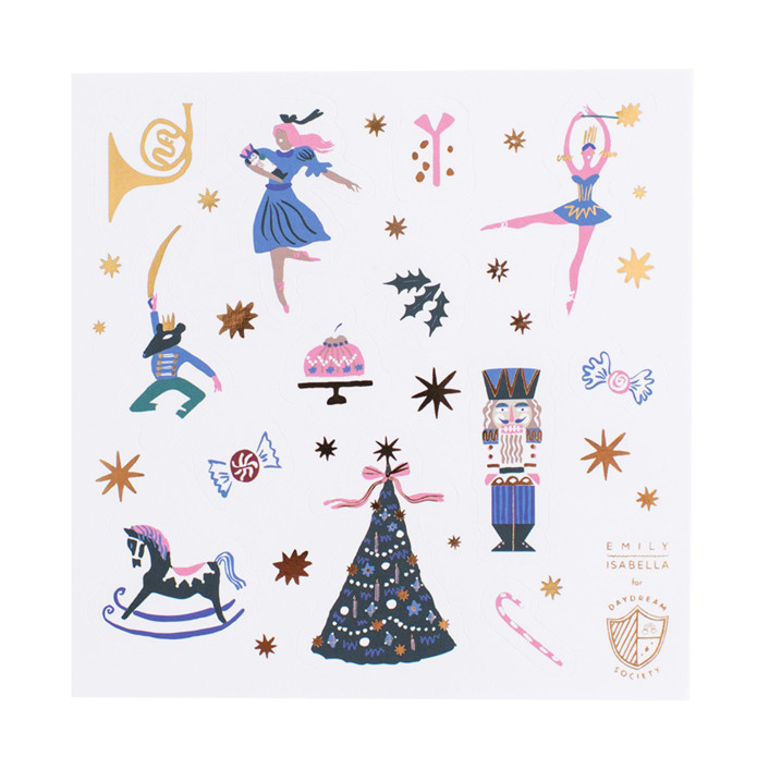 Nutcracker Stickers - Set of 4 Party Favors by Jollity and Co | Minted