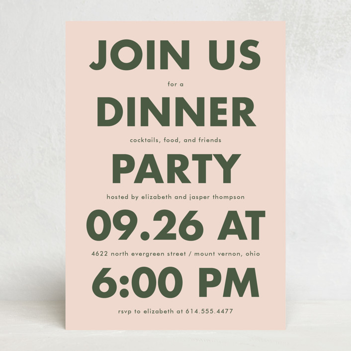 Headline Party Invitations by Heather Schertzer | Minted