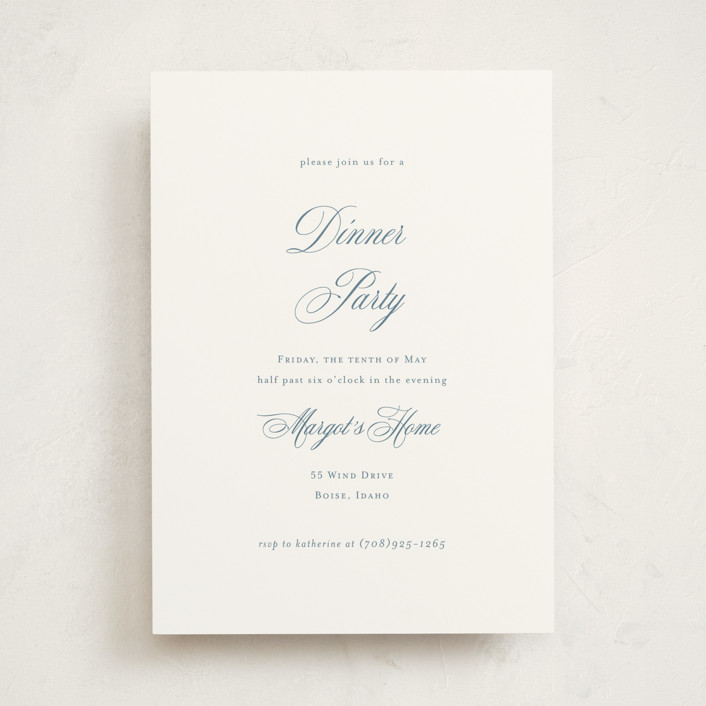 Empire Party Invitations by Jennifer Postorino | Minted