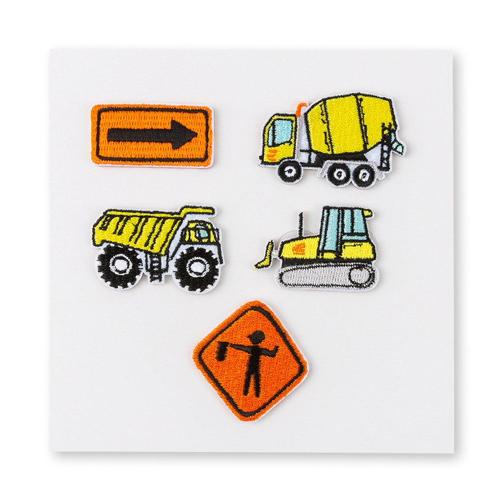 Under Construction Patch Set Patch by Jollity and Co | Minted