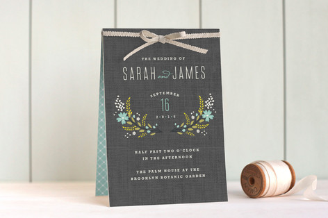 Botanical Blooms Unique Wedding Programs by Kristi... | Minted