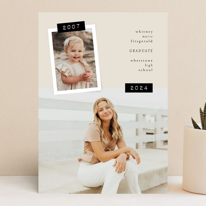 Remember When Graduation Announcements by Heather Schertzer | Minted