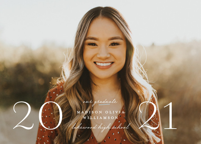 The Middle Graduation Announcements by Lauren Chism | Minted