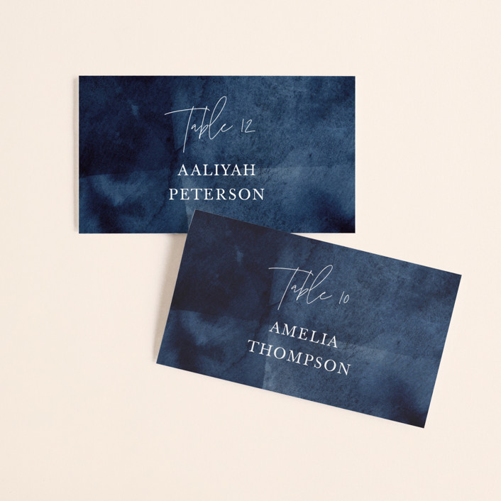 Plain and Simple Place Cards by Chris Griffith | Minted
